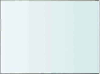 tidyard Regalboden Glas Transparent 40x30 cm, Sicherheitsglas Regal Glasregal Badablage f&uuml;r Kosmetik Handt&uuml;cher Duschgel243816