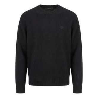 Gucci Rundhals-Strickpullover - - Knitwear - Herren - Schwarzk - L