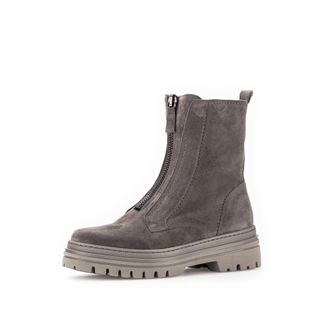 Gabor Damen Combat Boots, Frauen Stiefeletten,Wechselfu&szlig;bett,Best Fitting,halbstiefel,Kurzstiefel,uebergangsschuhe,Wallaby (fumo),38 EU / 5 UK