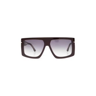 Victoria Beckham Femme, Accessoires, Rouge, Taille: ONE Size VB 7000/S Lunettes de soleil