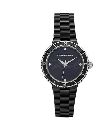 Karl Lagerfeld Uhr KARL LAGERFELD R0553104504 Schwarz