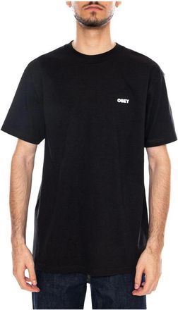Obey Homme, Tops, Noir, Taille: M Exclamation Classic T-Shirt
