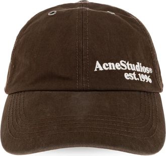 Acne Studios Baseball Cap - - Accessories - unisex - Braun - ONE SIZE