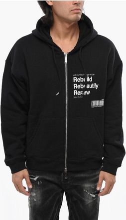 Dsquared2 Cotton REBEAUTY Full Zip Hoodie size Xxl