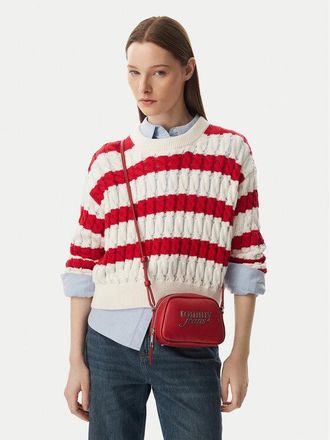 Tommy Jeans Handtasche Tjw Bold Camera Bag AW0AW18785 Braun