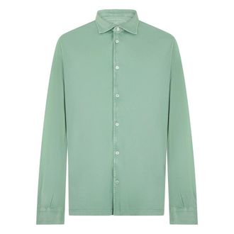 Fedeli Homme, Chemises, Vert, Taille: 5XL Chemise &agrave; manches longues