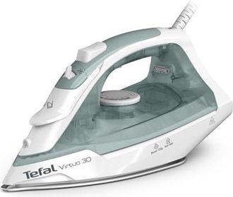 T-fal Virtuo 30 Dampfbügeleisen, 2000 W, 27 g/Min. Dampfabgabe, 120 g/Min. Dampfstoß, 30 Sek. Aufheizzeit, Vertikaldampf, Tropfstopp, Präzisionsbügelspitze,