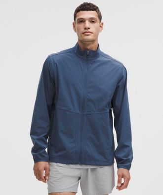 lululemon Veste extensible légère pour Hommes - Bleu - Taille 2XL
