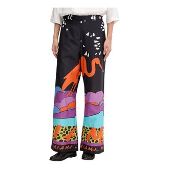Sportalm Pantalon large - Femme - Pantalons - Multicolore - Taille: 40 FR