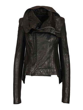 Rick Owens Lederjacke - Schwarz