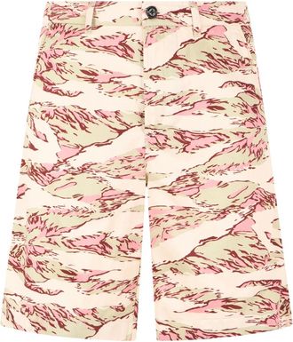 Diesel Homme, Shorts, Multicolore, Taille: W26 Camouflage Cargo Shorts