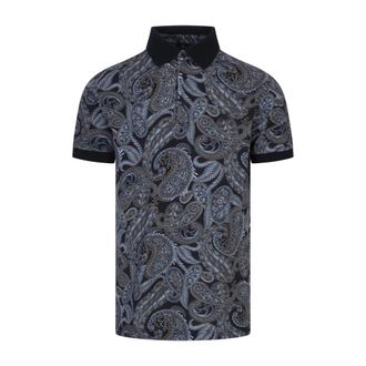 Etro Blaue Baumwoll-T-Shirts und Polos - - Tops - Herren - Blau - XL