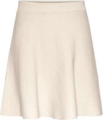 Vero Moda Fonny Hw Jupe en Tricot S. Noos, Bouleau, 48 Femme
