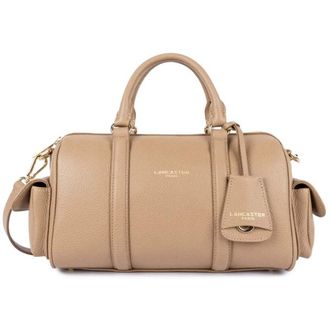 Lancaster Sac polochon Zipp&eacute; M Milano Ana 547-108 Sable
