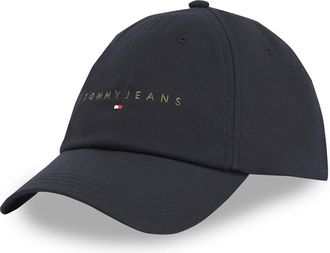 Tommy Jeans Cap Tommy Jeans Tjm Linear Logo Cap AM0AM12958 Schwarz
