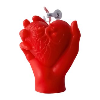 Generico Duftkerzen f&uuml;r zu Hause, romantische Dekoration f&uuml;r Zuhause, dekorative Handkerzen mit einem Herzen, f&uuml;r Ehefrau, Freundin, Paare, Jubil&auml;en, Hochzeit 