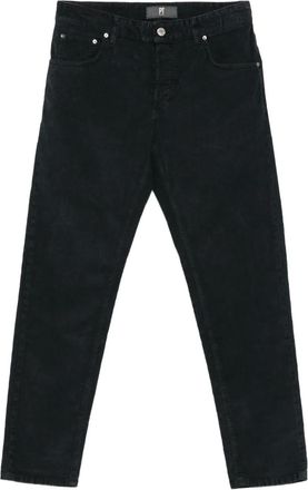 Pantaloni Torino Hose aus Cord - Schwarz