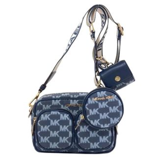 Michael Kors Sac bandouli&egrave;re Pouch Pre-owned - Femme - Pre-owned - Bleu - Taille: ONE Size