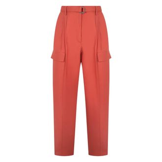 Fabiana Filippi Femme, Pantalons, Rouge, Taille: 36 FR Pantalons