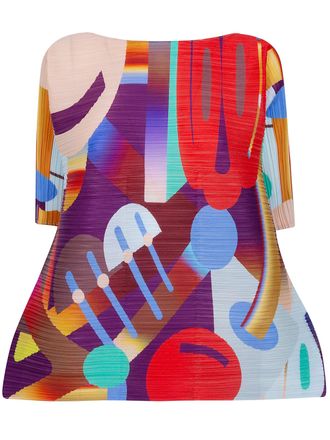 Issey Miyake T-Shirt 100% Polyester Playground