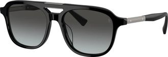 Brunello Cucinelli unisex, Accessoires, Noir, Taille: 54 MM Lunettes de soleil Sartorial Sunset