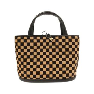 Louis Vuitton Sac Pre-owned Damier Sauvage Impala en poils de veau - Femme - Pre-owned - Brun - Taille: ONE Size