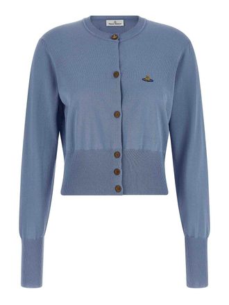 Vivienne Westwood Cardigan - Bleu Clair