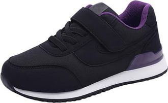 Generic [Tiangong Light Dance] Chaussures de sport d&eacute;contract&eacute;es respirantes et l&eacute;g&egrave;res en toile pour homme, noir fonc&eacute;, 38.5 EU