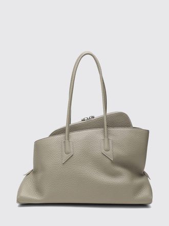 The Attico Asymmetrische La Passeggiata Schultertasche von aus genarbtem Leder