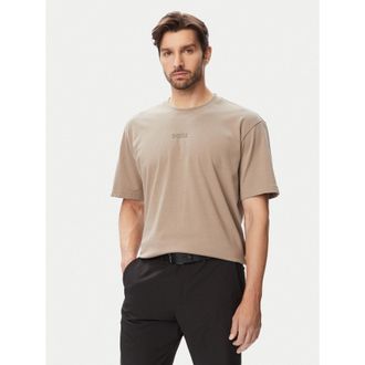 HUGO BOSS T-Shirt Tee 10 50519368 Beige Relaxed Fit