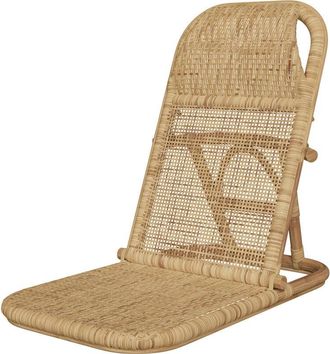 Rendez-Vous D&eacute;co Rendez-vous D&eacute;co - Chaise de plage pliable en rotin naturel - favignana