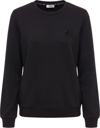 Liu Jo Damen, Sweatshirts & Hoodies, Schwarzk, XSGr&ouml;&szlig;e