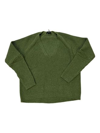 Tom Ford Gerippter Pullover mit V-Ausschnitt - Gr&uuml;n