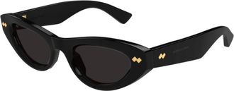 Bottega Veneta unisex, Accessoires, Noir, Taille: 50 MM Bv1350S Lunettes de soleil oeil-de-chat