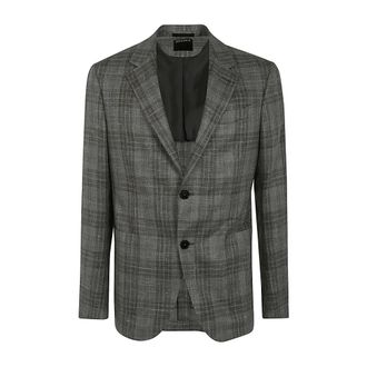 Ermenegildo Zegna Homme, Vestes, Gris, Taille: S Veste en laine et soie