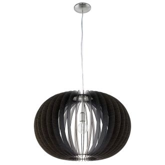 Eglo HL/1 E27 &Oslash;700 D-Bruin/Nikkelmat Stellato