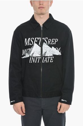 MSFTSrep Cotton MYSTERY Jacket with Zip Closure size Xl