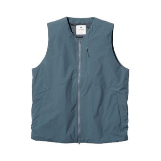 Snow Peak Homme, Vestes, Bleu, Taille: L 2L Octa Vest