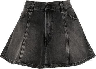 Haikure Margaux Jeansrock - Schwarz