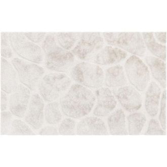 Vente-Unique Tapis en relief effet fourrure - 160 x 230 cm - Beige - ARENSO