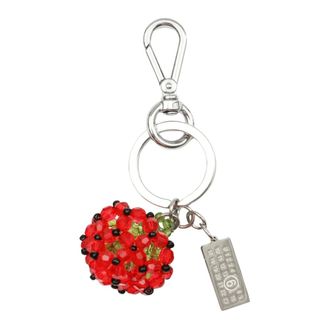 Maison Margiela Femme, Accessoires, Rouge, Taille: ONE Size Porte-cl&eacute;s en forme de fraise