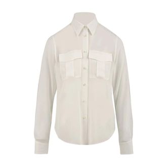 Aspesi Hemd mit doppelter Tasche - - Blouses & Shirts - Damen - Wei&szlig; - L