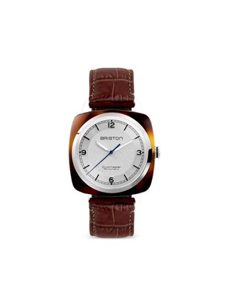 Briston montre Clubmaster Legend 39 mm - Marron