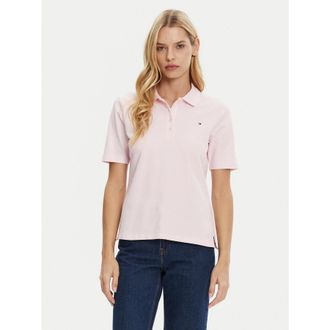 Tommy Hilfiger Poloshirt 1985 WW0WW43224 Rosa Regular Fit