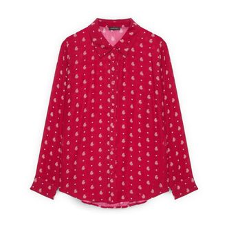 Fiorella Rubino Damen, Blusen & Hemden, Rot, 2XLGr&ouml;&szlig;e