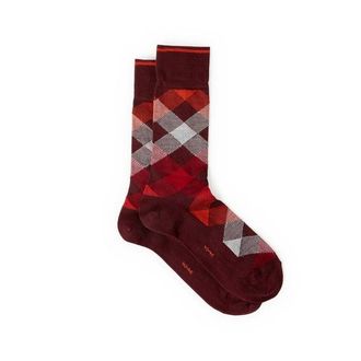 Burlington Chaussettes mi-hautes en laine vierge mélangée