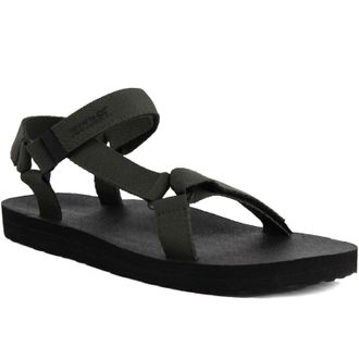 Regatta Herren Vendeavour Sandale, Dunkles Khaki, Schwarz, 43 EU