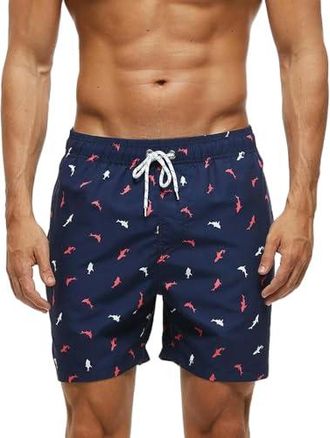 Generic HUIWDP Short de bain d&eacute;t&eacute; &agrave; s&eacute;chage rapide pour homme, A13, XXL