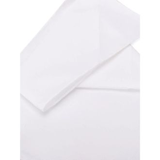 Lady Anne Foulard Cotton Scarf - White
