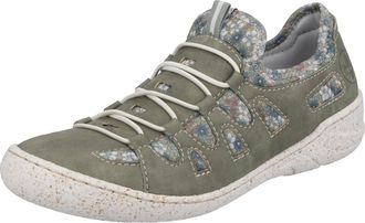 Rieker Damen Sneaker 54560-52 gr&uuml;n Gr. 37